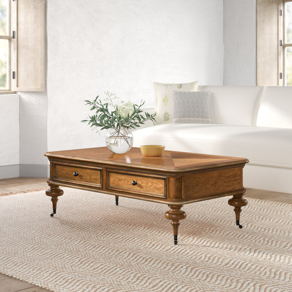 Birch Lane™ Elida Pearson Rectangular Coffee Table & Reviews | Birch Lane