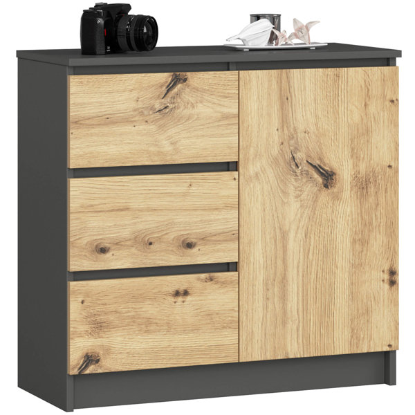 Brambly Cottage Gelincik Particle Board Rectangle Storage Unit Accent ...