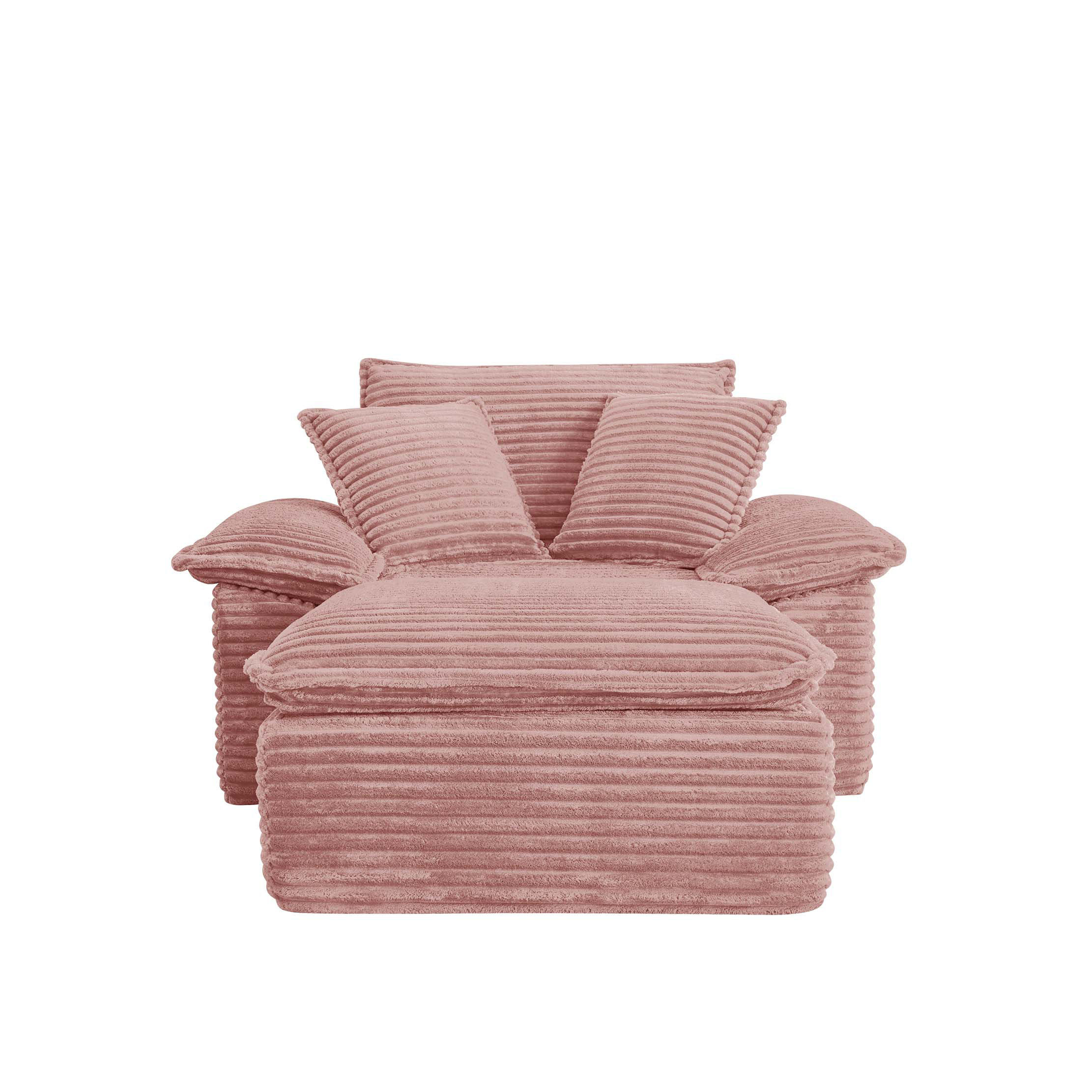 Latitude Run® 47" Oversized Sofa Chair And A Half With Deep Seat ...