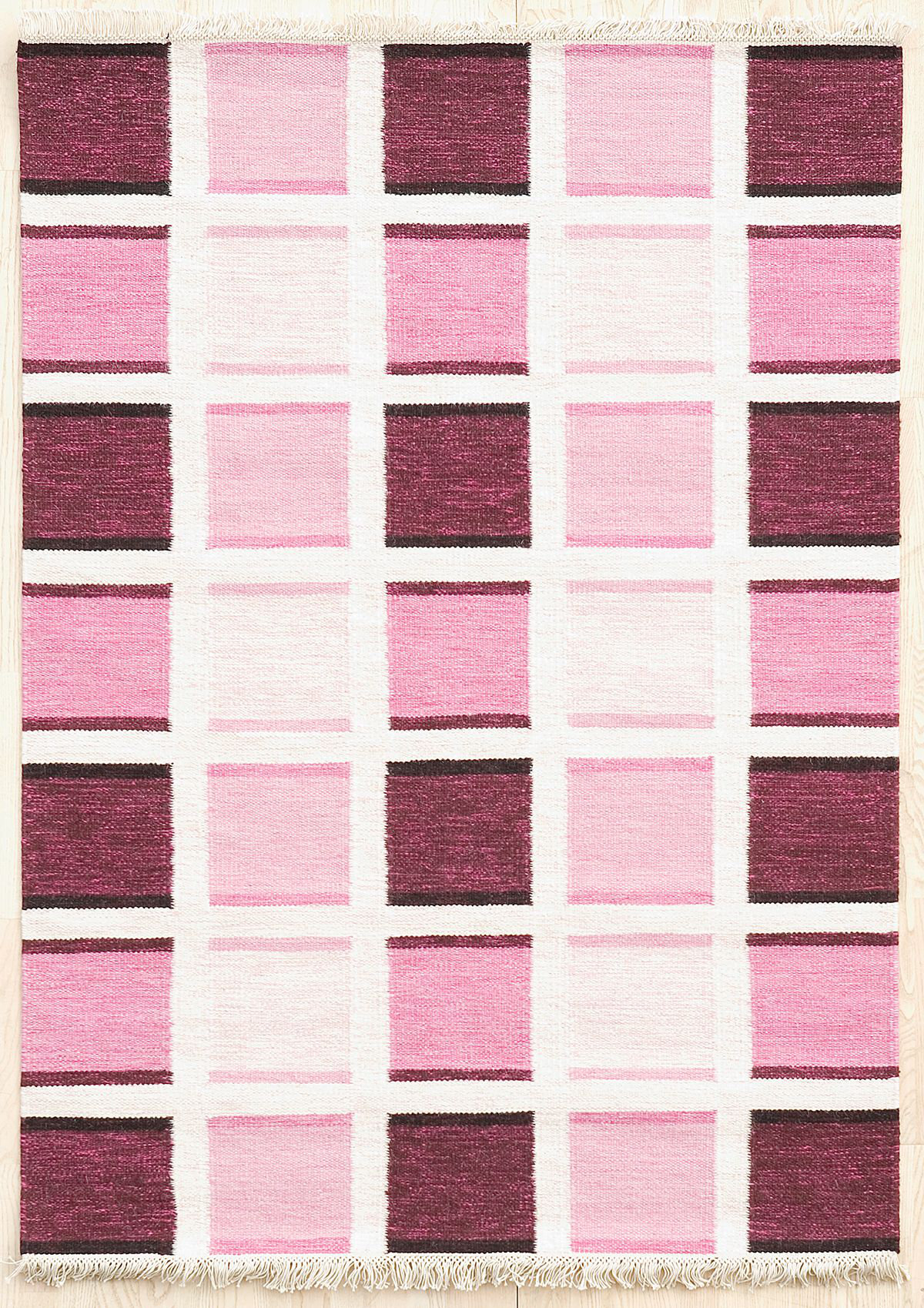 Union Rustic Jarod Handmade Kilim Wool Pink Rug | Wayfair.ie