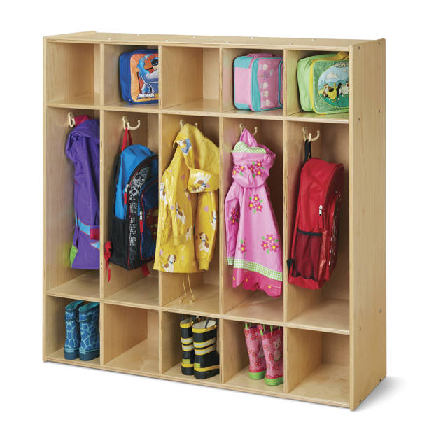 Jonti-Craft Young Time® 20 Compartment Solid Wood Cubby & Reviews | Wayfair