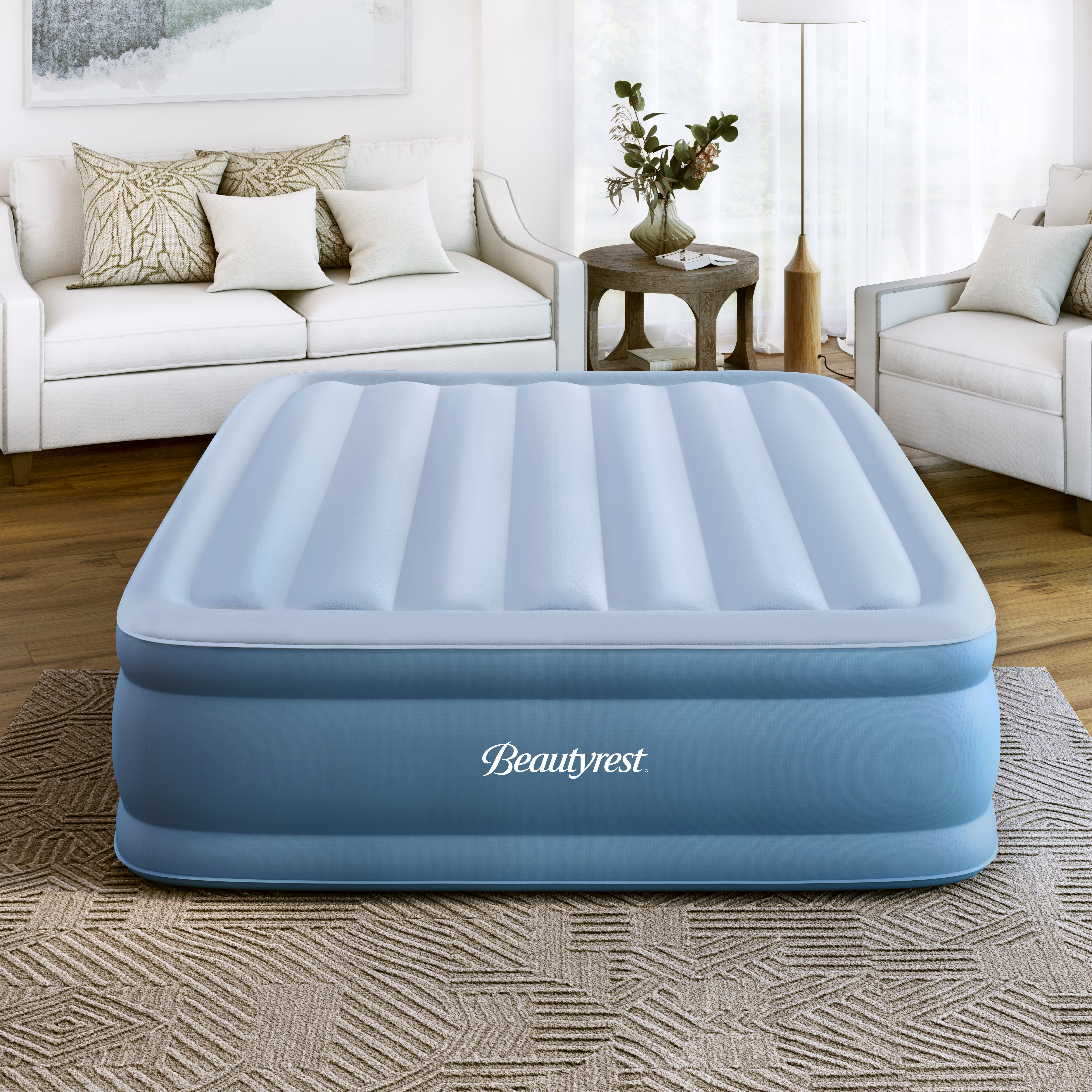 Beautyrest Sensa-Rest Inflatable Air Mattress with Anti-Leak Built-in ...
