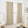 Wade Logan® Lythrodontas Faux Linen Total Blackout Curtain Panels ...