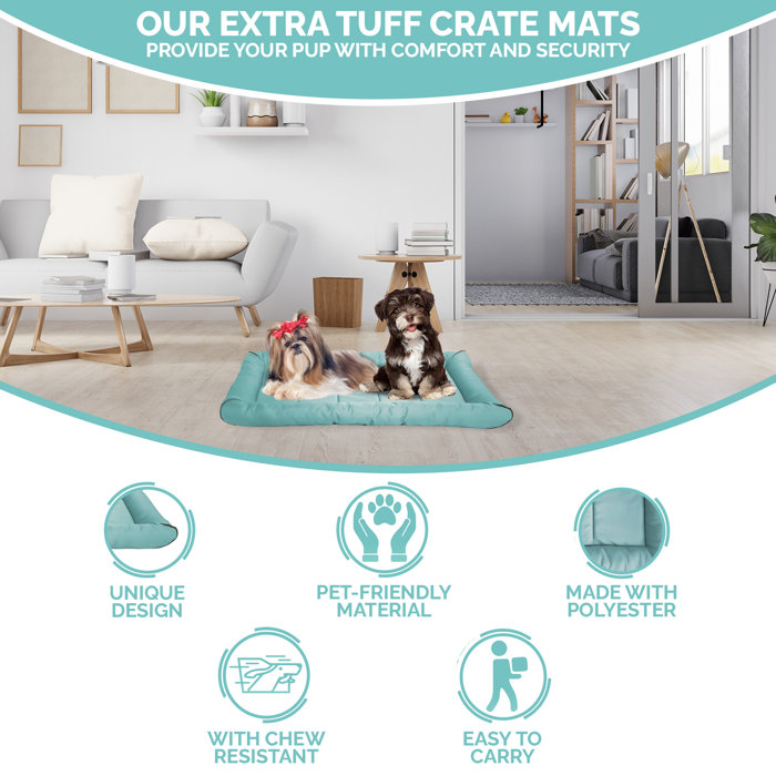 Tucker Murphy Pet™ Foye Extra Tuff Crate Mat & Reviews | Wayfair