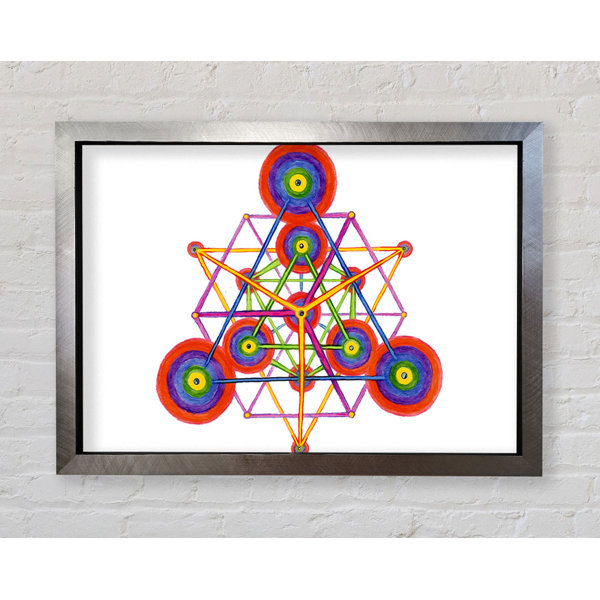 Bright Star Tetra-octa - Single Picture Frame Print | Wayfair.co.uk