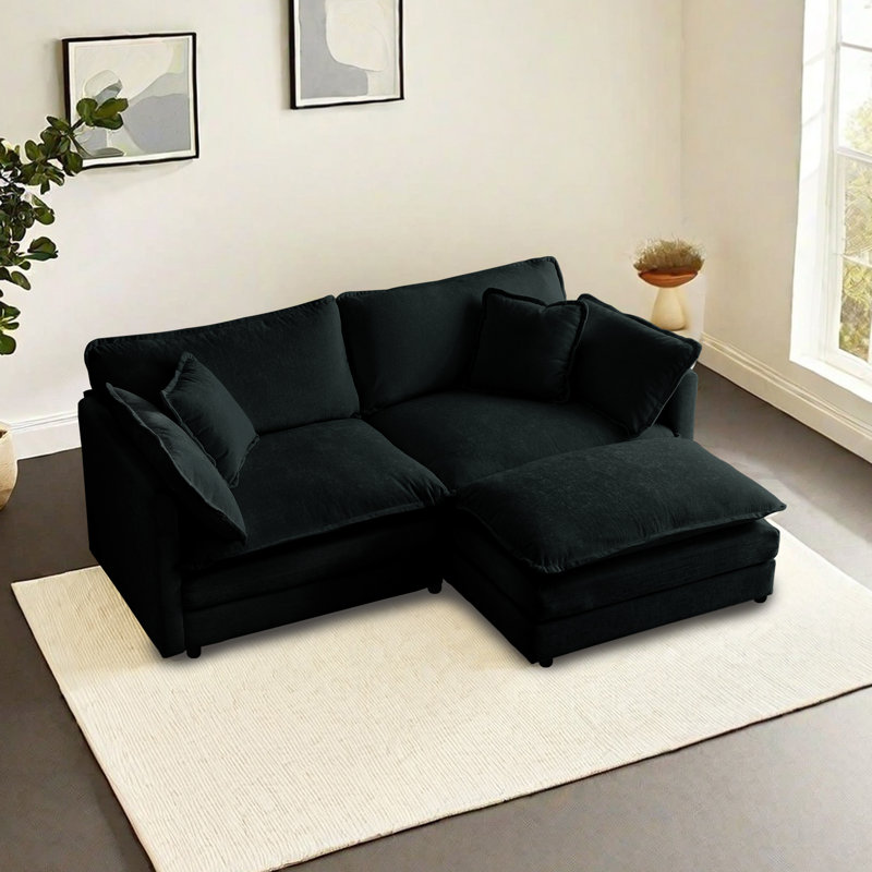 Latitude Run® Dedakia 76.7'' Upholstered Loveseat & Reviews | Wayfair