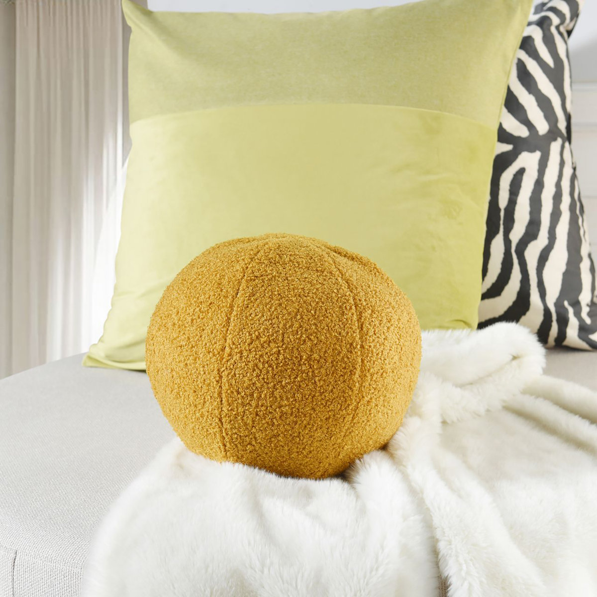 StyleCraft Home Sphere Plush Dann Foley Lifestyle - Sphere Plush Pillow ...