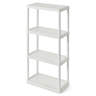 Gracious Living Storage Gracious Living 4 Shelf Fixed Height Solid ...