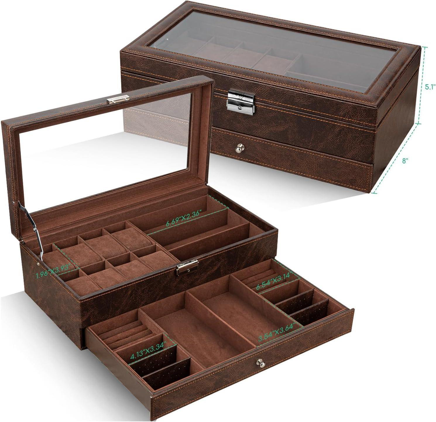 17 Stories Watch Box + Drawers | Wayfair