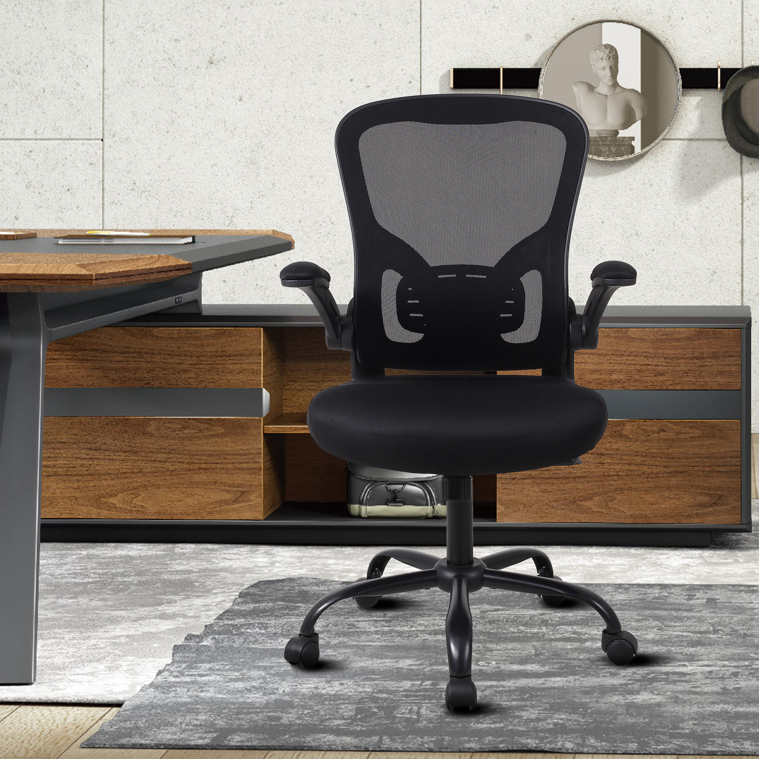 Inbox Zero Ergonomic Mesh Home Office Computer Desk Chair | Wayfair