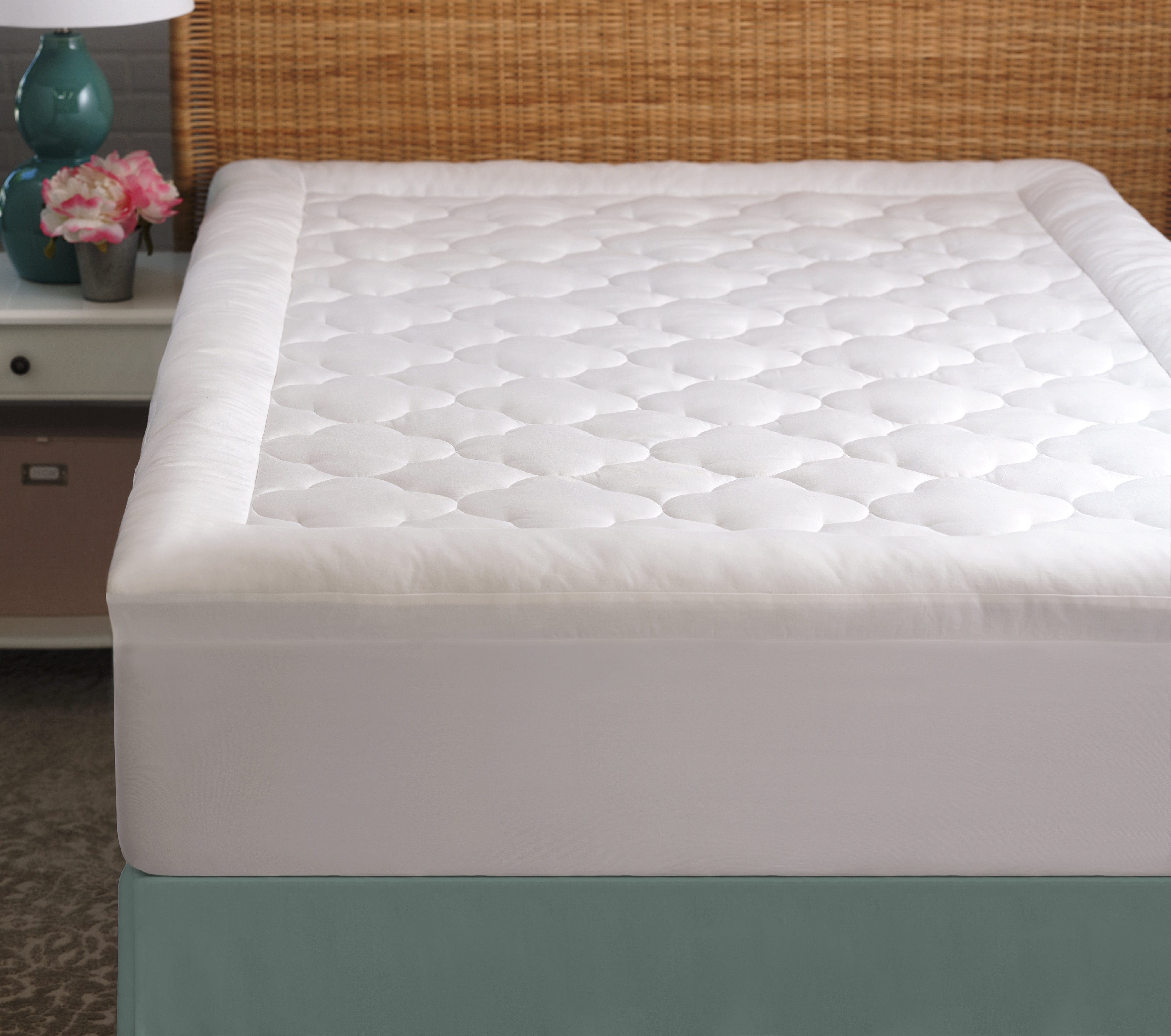 Alwyn Home Billowy Clouds 2" Cotton Quilted Mattress Pad & Reviews ...