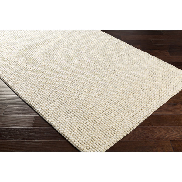 AllModern Hero Handmade Handwoven Cream Area Rug & Reviews | Wayfair