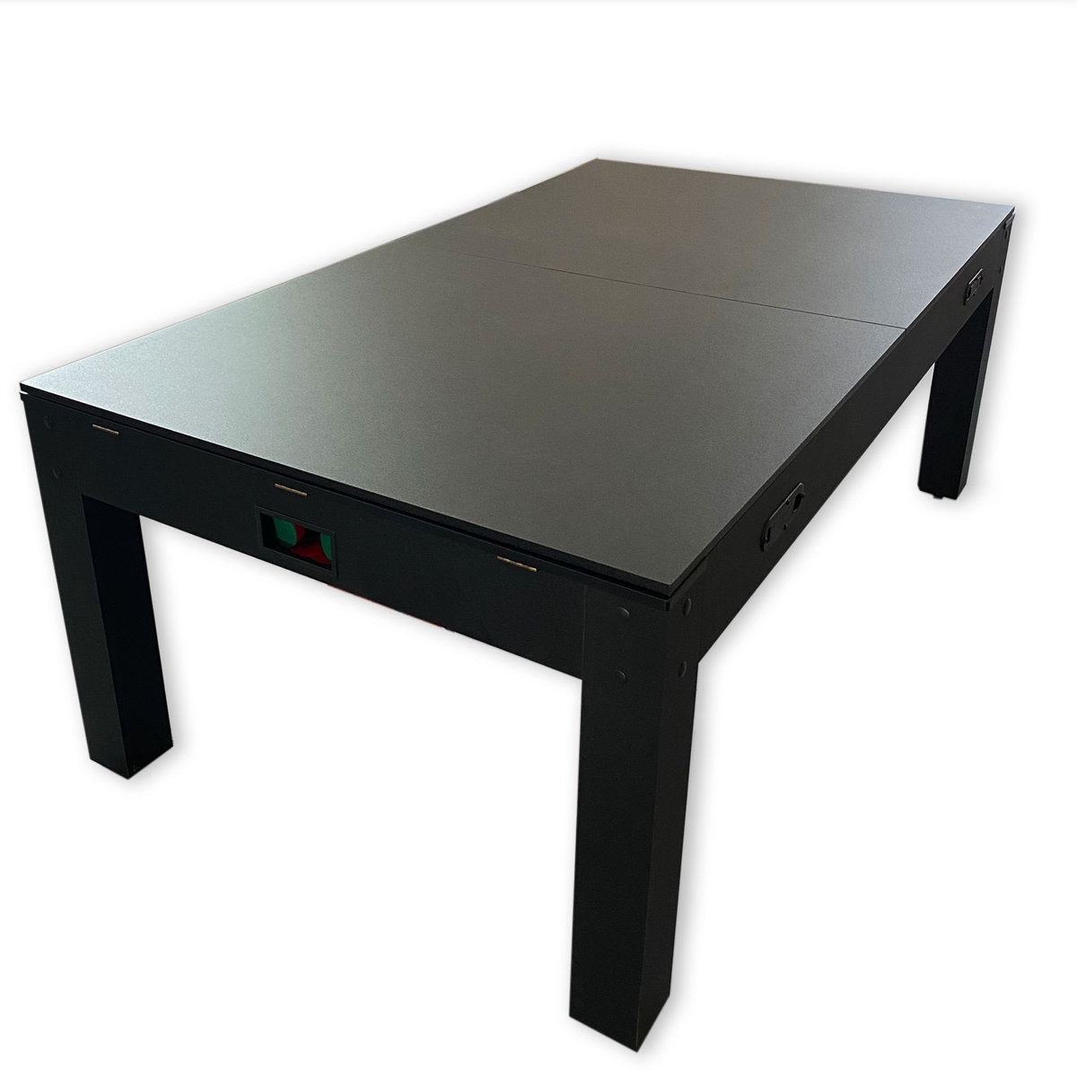 Simba USA Inc Pool Table 7ft Red + Air Hockey + Table Tennis + Table ...