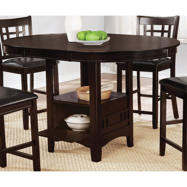Red Barrel Studio® Extendable Oval Dining Table | Wayfair
