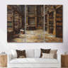 Darby Home Co Brown Beige Vintage Library Books II - Libraries Wall Art ...
