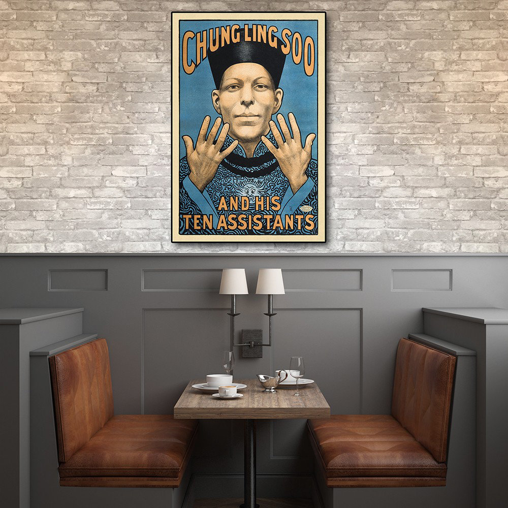 Trinx Chung Ling Soo Vintage Magic Unframed Print Wall Art | Wayfair