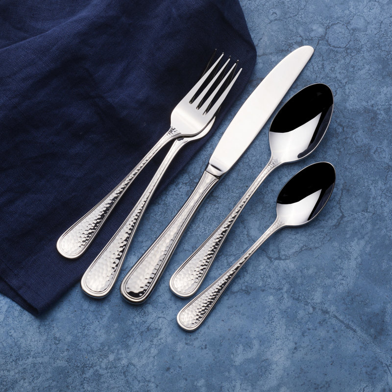 Mikasa Clarissa 20-Pc Flatware Set, Stainless Steel, Service For 4 ...