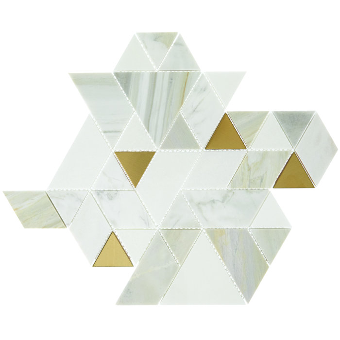 Daltile PIETRA DIVINA Natural Stone Mosaic Wall Tile | Wayfair