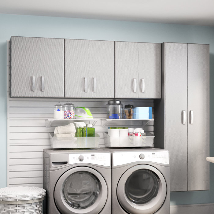 Flow Wall Deluxe Wood Wall Mounted Laundry Room Organizer | Wayfair