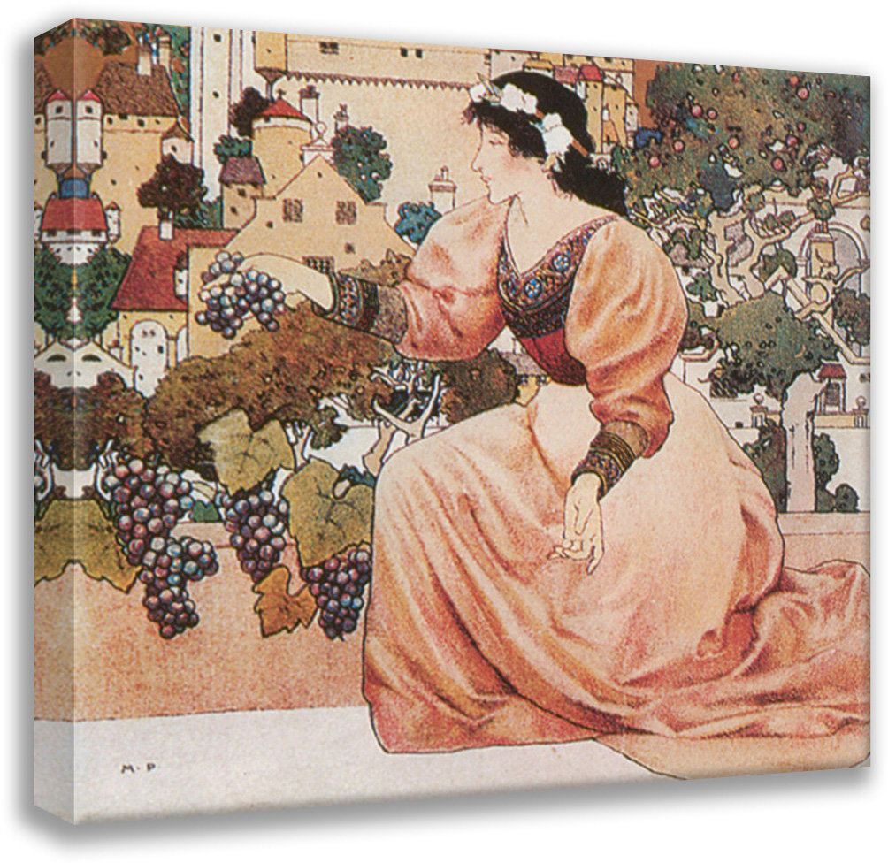 Alcott Hill® Magazine Cover II by Maxfield Parrish Gallery Wrapped ...