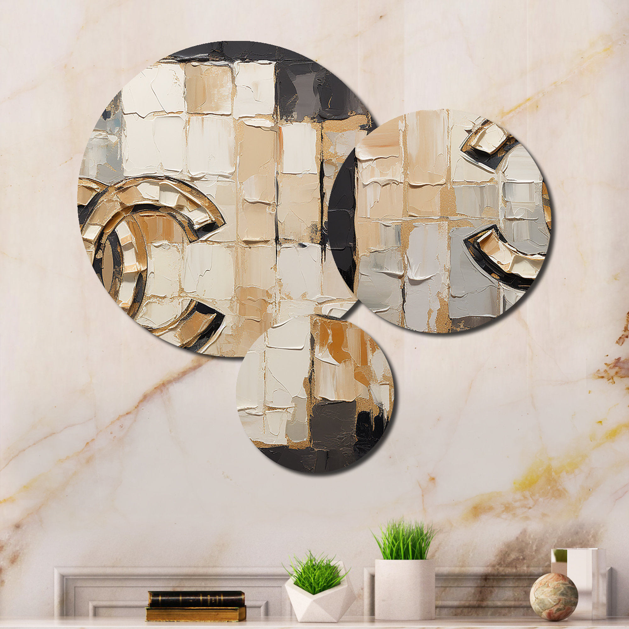 Ivy Bronx 3 Wall Decor Set Metal | Wayfair