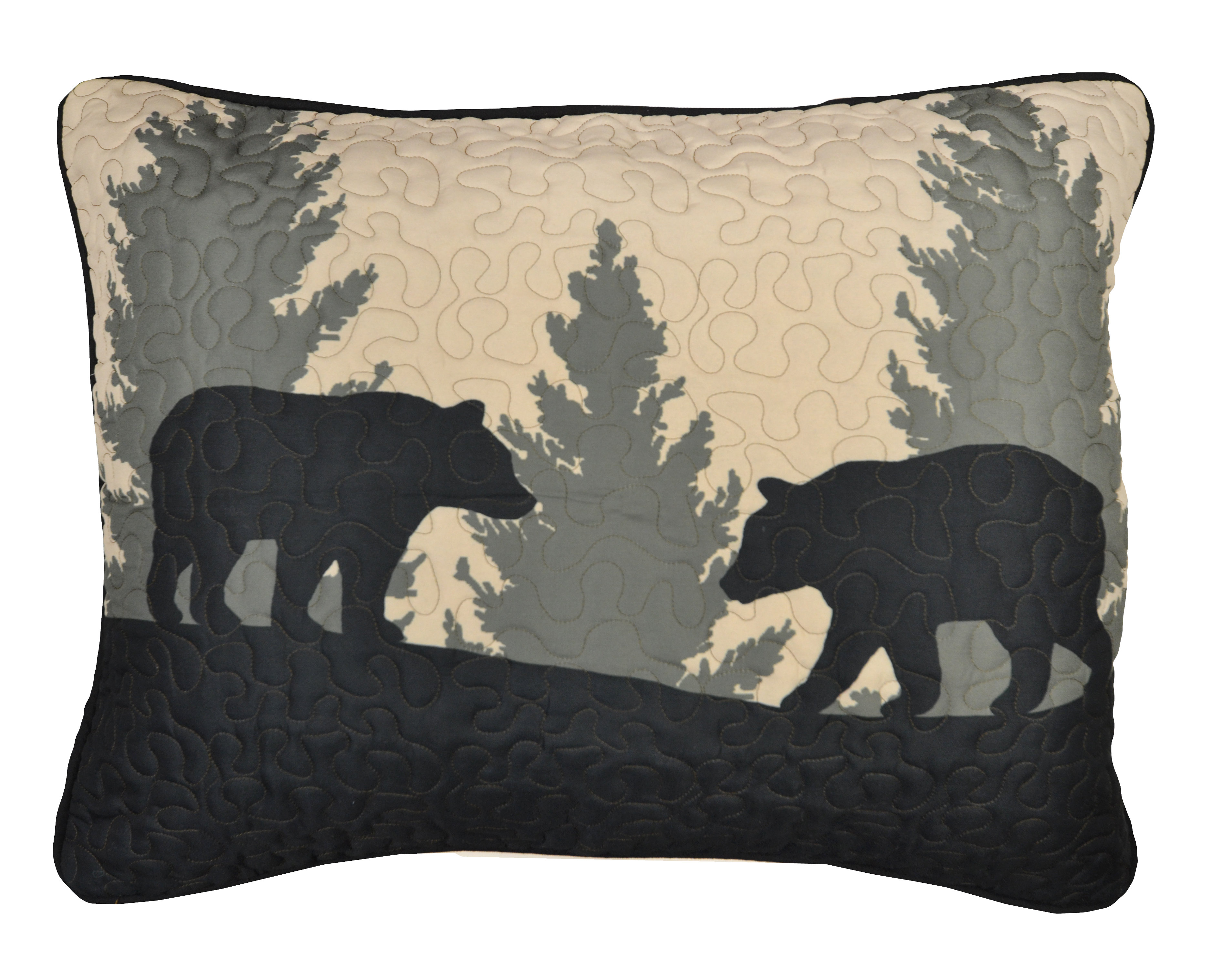 Donna Sharp Bear Walk Plaid Bear Walk Plaid Sham & Reviews | Wayfair