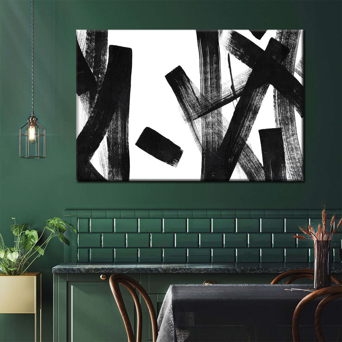 Elephant Stock Boston Skyline At Night On Canvas Print | Wayfair