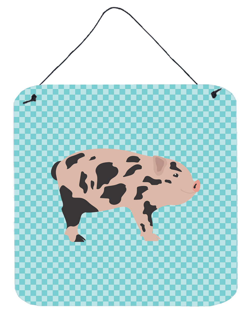 East Urban Home Mini Miniature Pig Check Wall Décor - Wayfair Canada