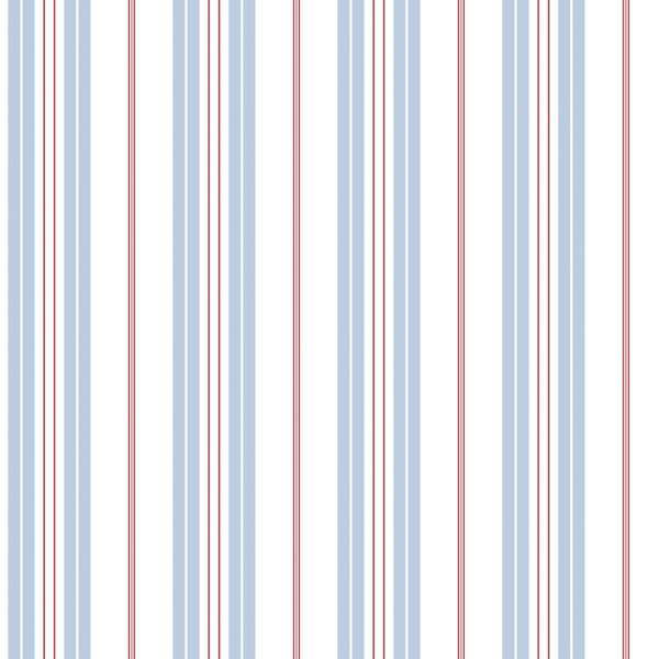 Galerie Wallcoverings Deauville 2 Two Color Stripe Wallpaper Roll | Wayfair