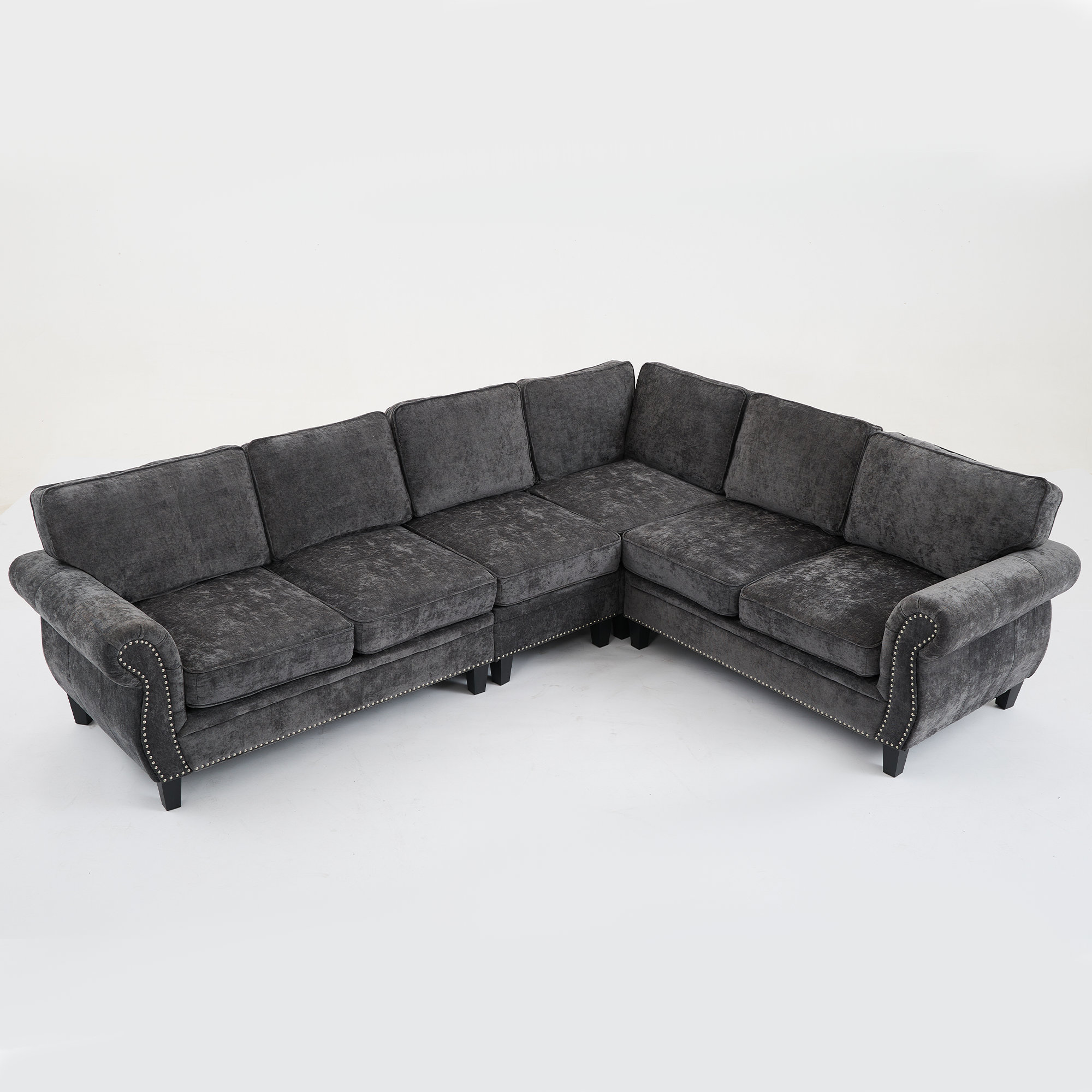 Red Barrel Studio® Virelia 3-Piece Modular Sectional Sofa With ...