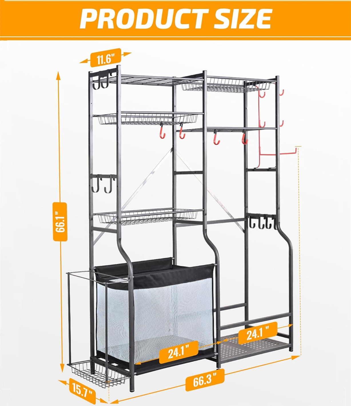 Ivy Bronx High Quality Steel With A Powder Coated Finish Extra Large ...