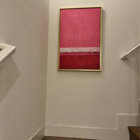 Ebern Designs Pink Fuchia And White Colorfields II - Modern ...