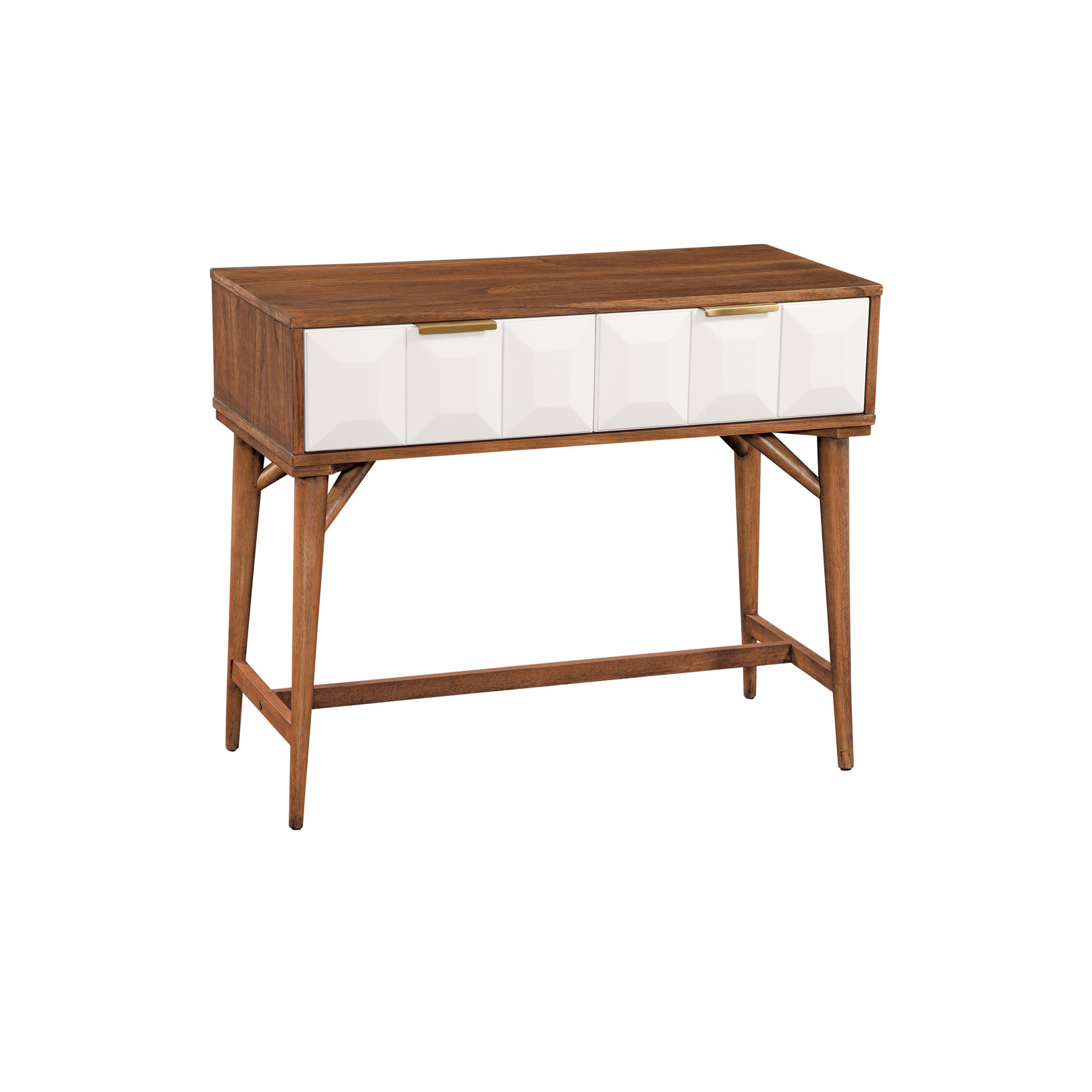 Corrigan Studio® Ginny - Console Table - Dark Brown | Wayfair