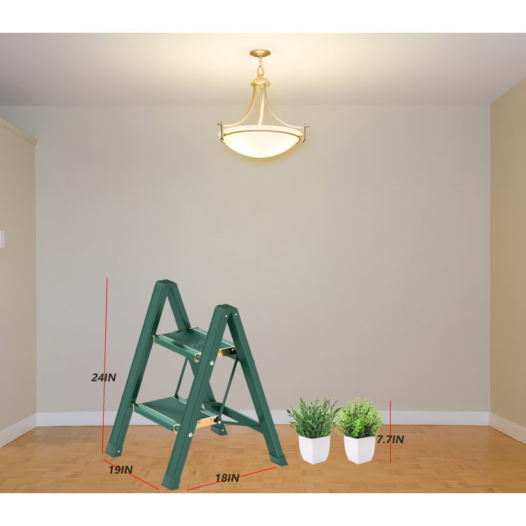 WFX Utility™ Aluminum Small Step Ladder - Wayfair Canada