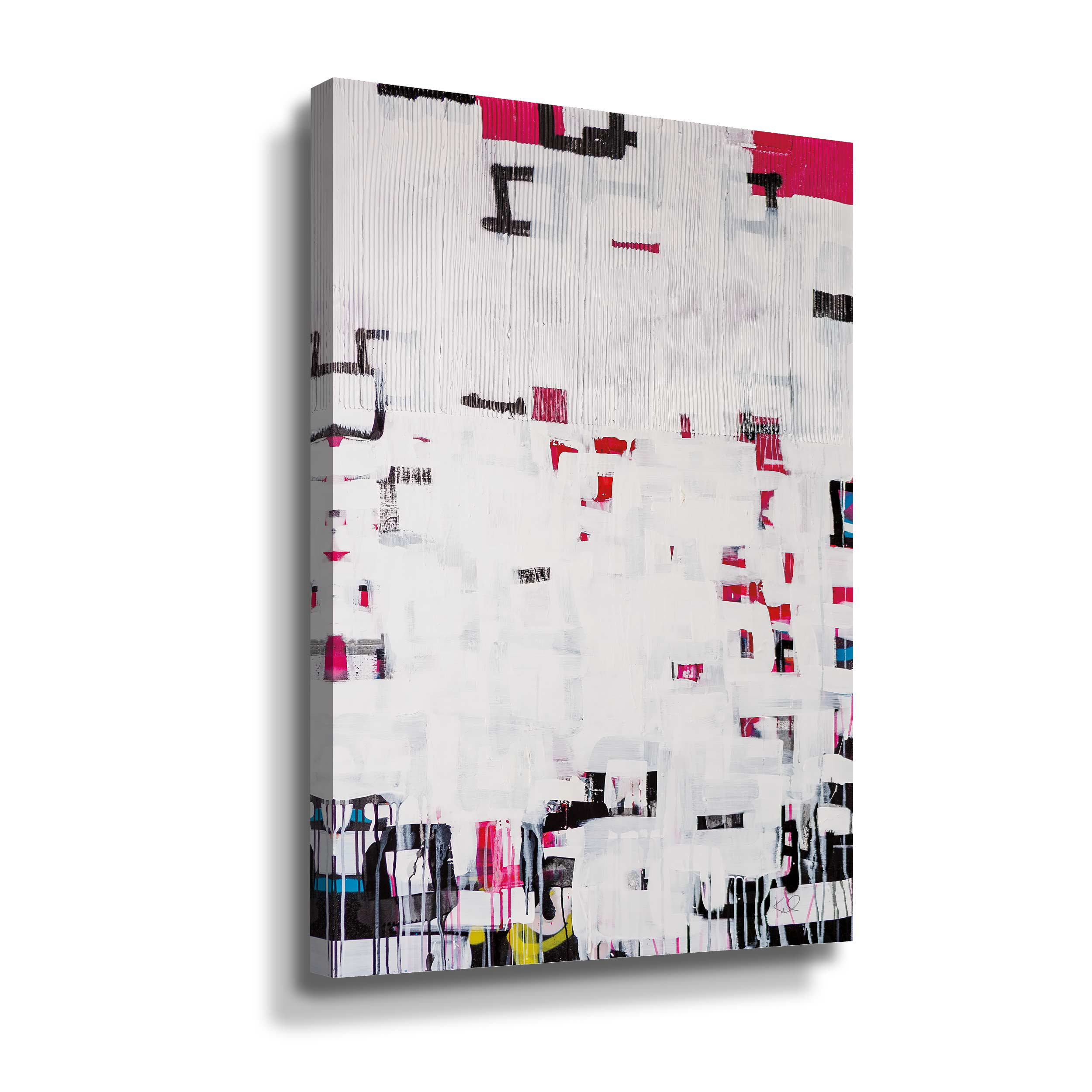 Wrought Studio™ Bits and Bytes - Graphic Art on Canvas | Wayfair