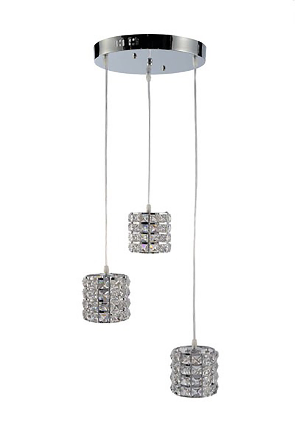 House of Hampton® 3 - Light Cluster Cylinder Pendant | Wayfair