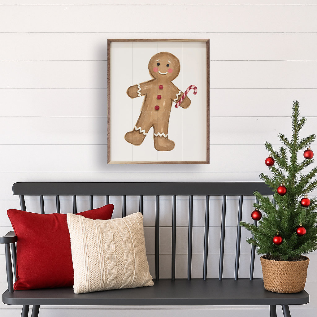 The Holiday Aisle® Christmas Gingerbread Man - Wayfair Canada