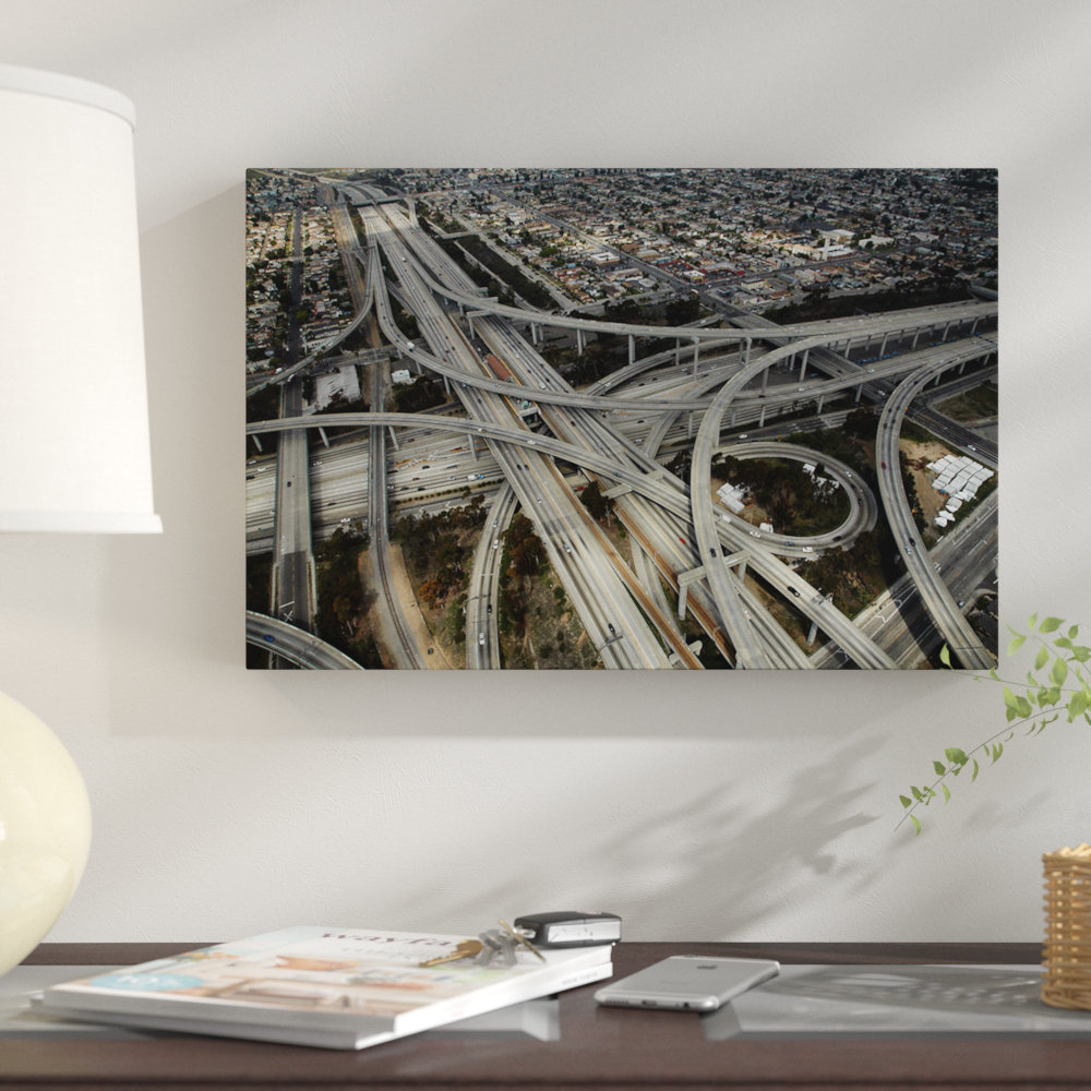 East Urban Home 'Aerial View II, Judge Harry Pregerson Interchange ...