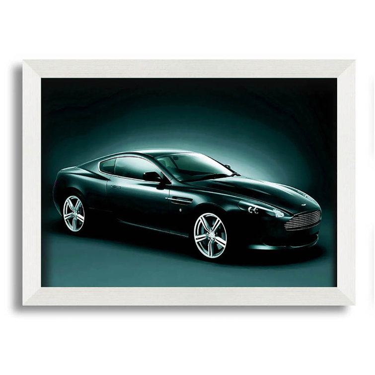 Ebern Designs Aston Martin Vantage Side Profile - Single Picture Frame ...
