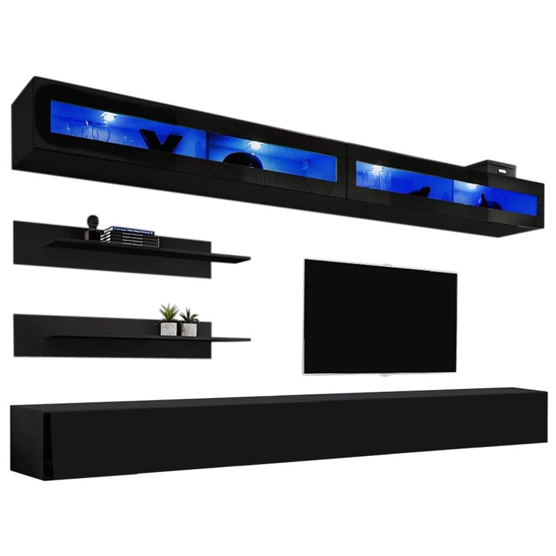 Orren Ellis Narvaez Floating Entertainment Center for TVs up to 70 ...