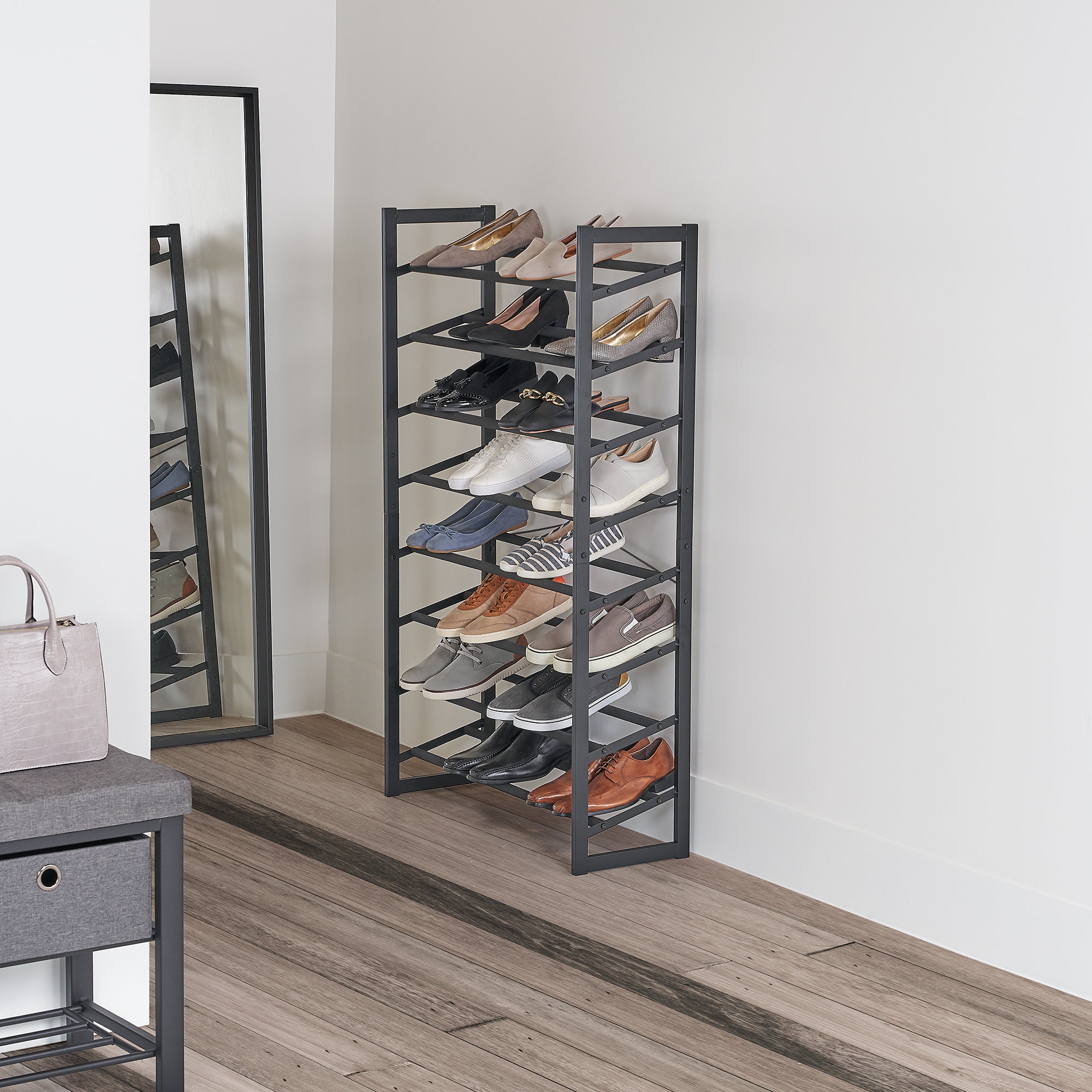 NeatFreak 8-Tier High Capacity Shoe Rack | Wayfair