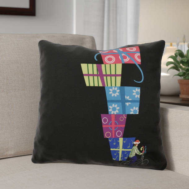 The Holiday Aisle® 'Teal Santa-Gallery' by Parvez Taj 1 Piece Wrapped ...