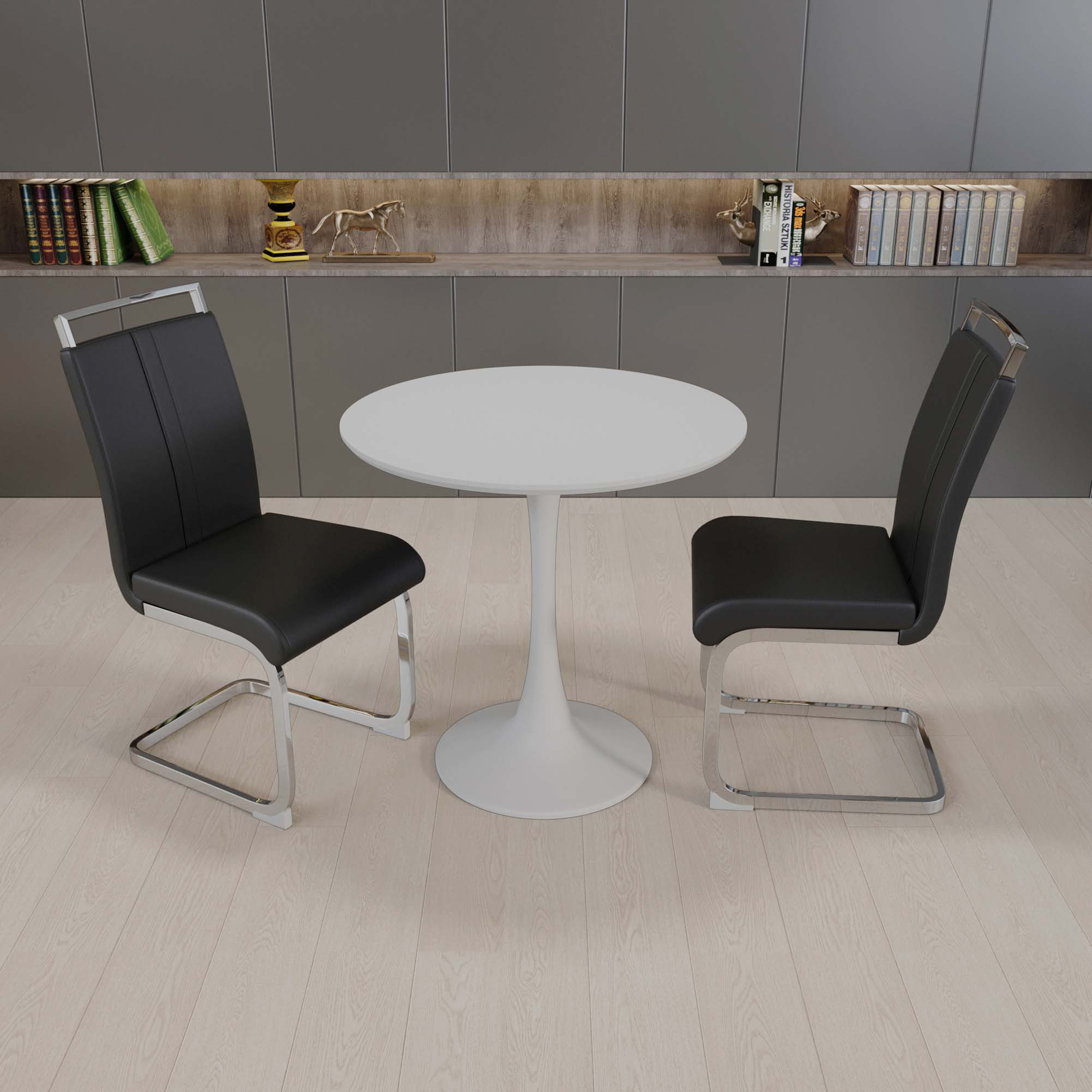 Ivy Bronx Circular Dining Table, Dining Table, Kitchen Dining Table For ...