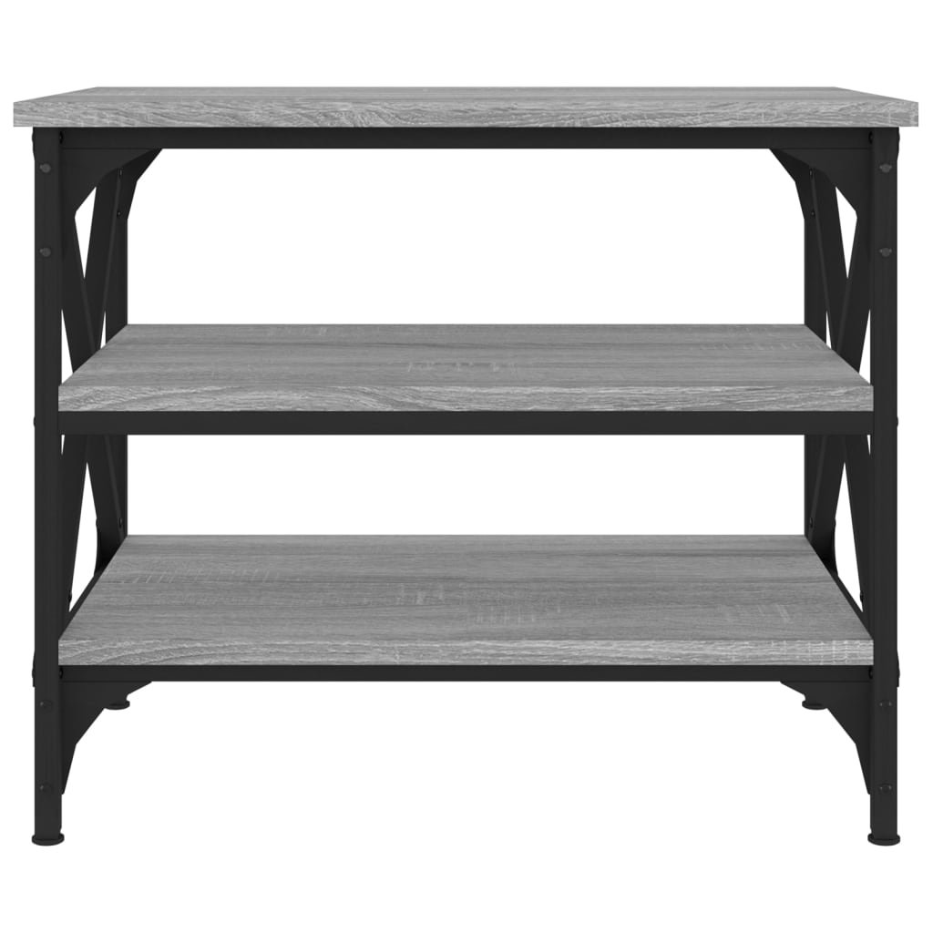 Williston Forge Side Table Engineered Wood, Iron 21.7 X 15.0 X 17.7 In ...