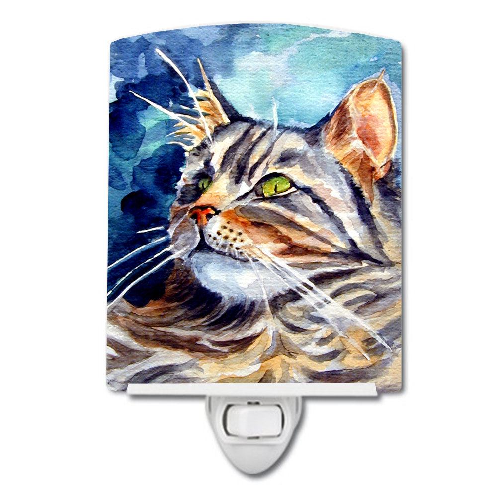 Caroline's Treasures Maine Coon Sissy Ceramic Night Light | Wayfair