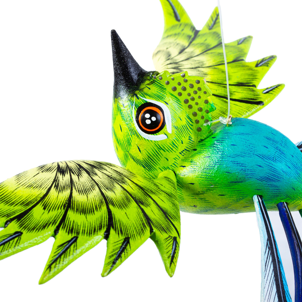 Red Barrel Studio® Quetzal Alebrije Figurine | Wayfair