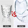 Metro Lane 4pcs Transparent Plastic Water Cup Pc Tumblers, Reusable ...