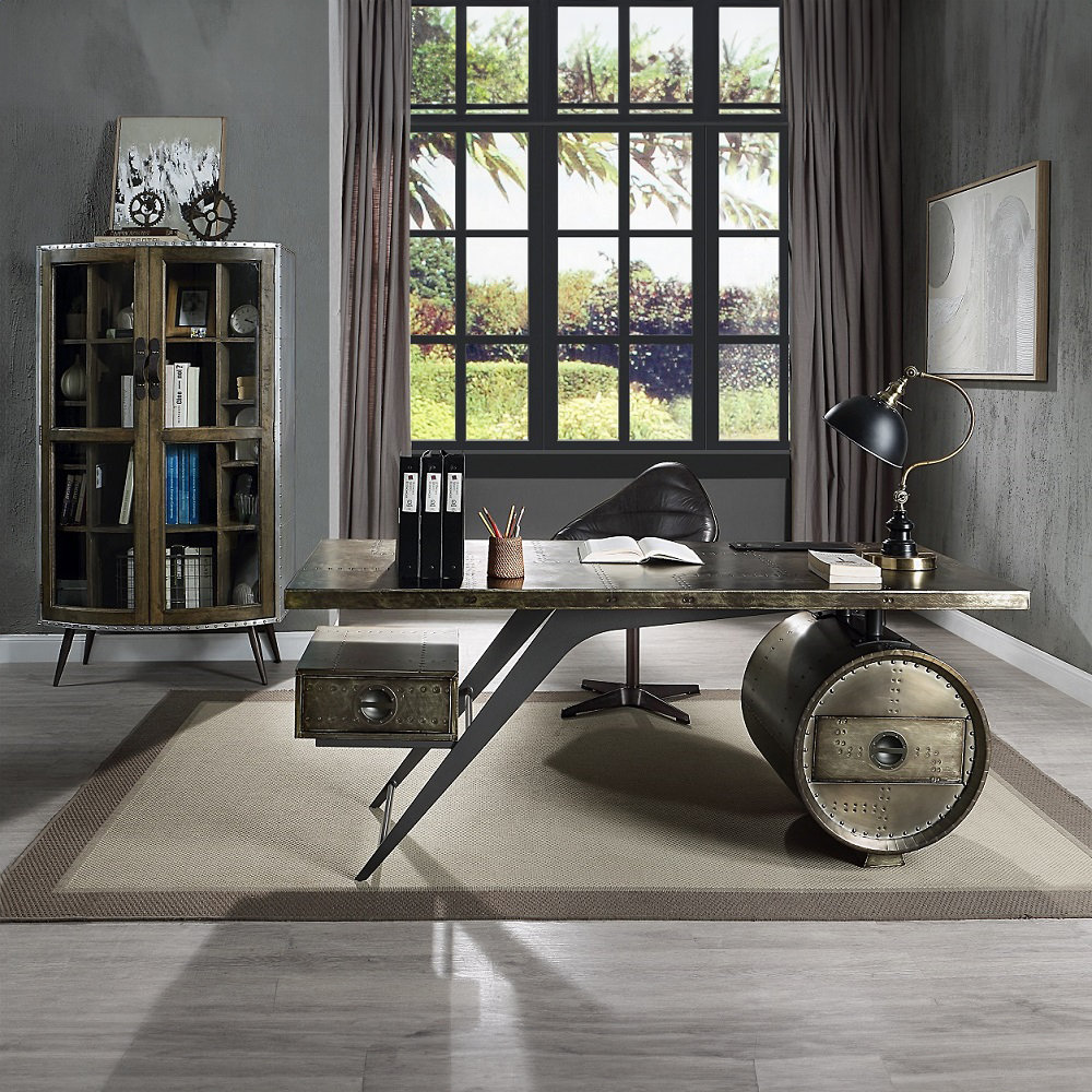 Williston Forge Brancaster Executive Desk W/Usb Port - Wayfair Canada