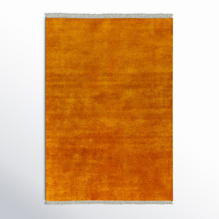 Clio Wool Burnt Orange Rug & Reviews | AllModern