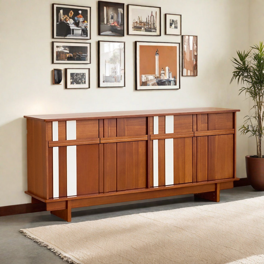 Hokku Designs Kitchen Storage Retro-Style Sideboard | Wayfair
